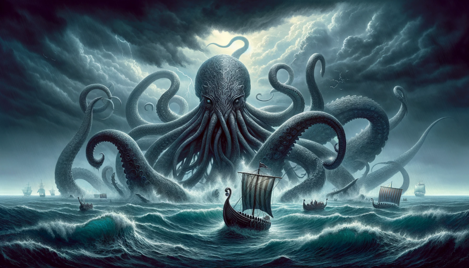 The Kraken: Sea Monster or Giant Squid? Debunking the Myth - Raffery.com